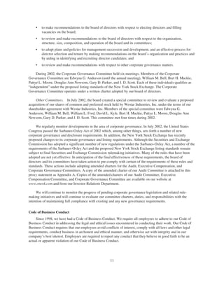 oneok 2003 Proxy Statement | PDF