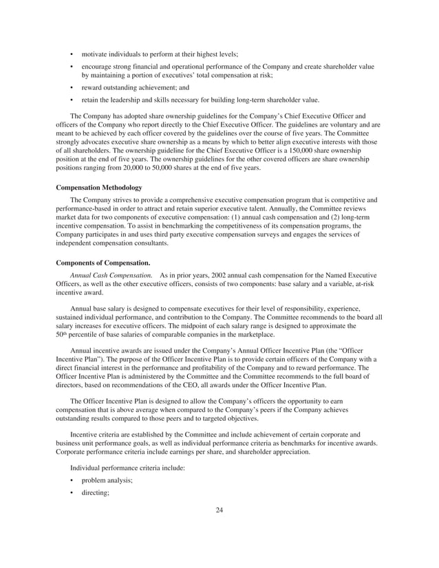 oneok 2003 Proxy Statement | PDF