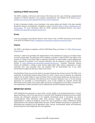 2023 National Electrical Safety Code 2023rd Edition Accredited ...
