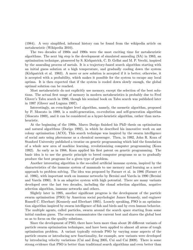 Review of Metaheuristics and Generalized Evolutionary Walk Algorithm | PDF