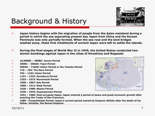 JAPAN, Land of the rising sun | PPT