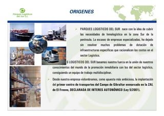 Parques Logísticos del Sur | PDF