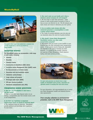 waste management Waste By Rail | PDF