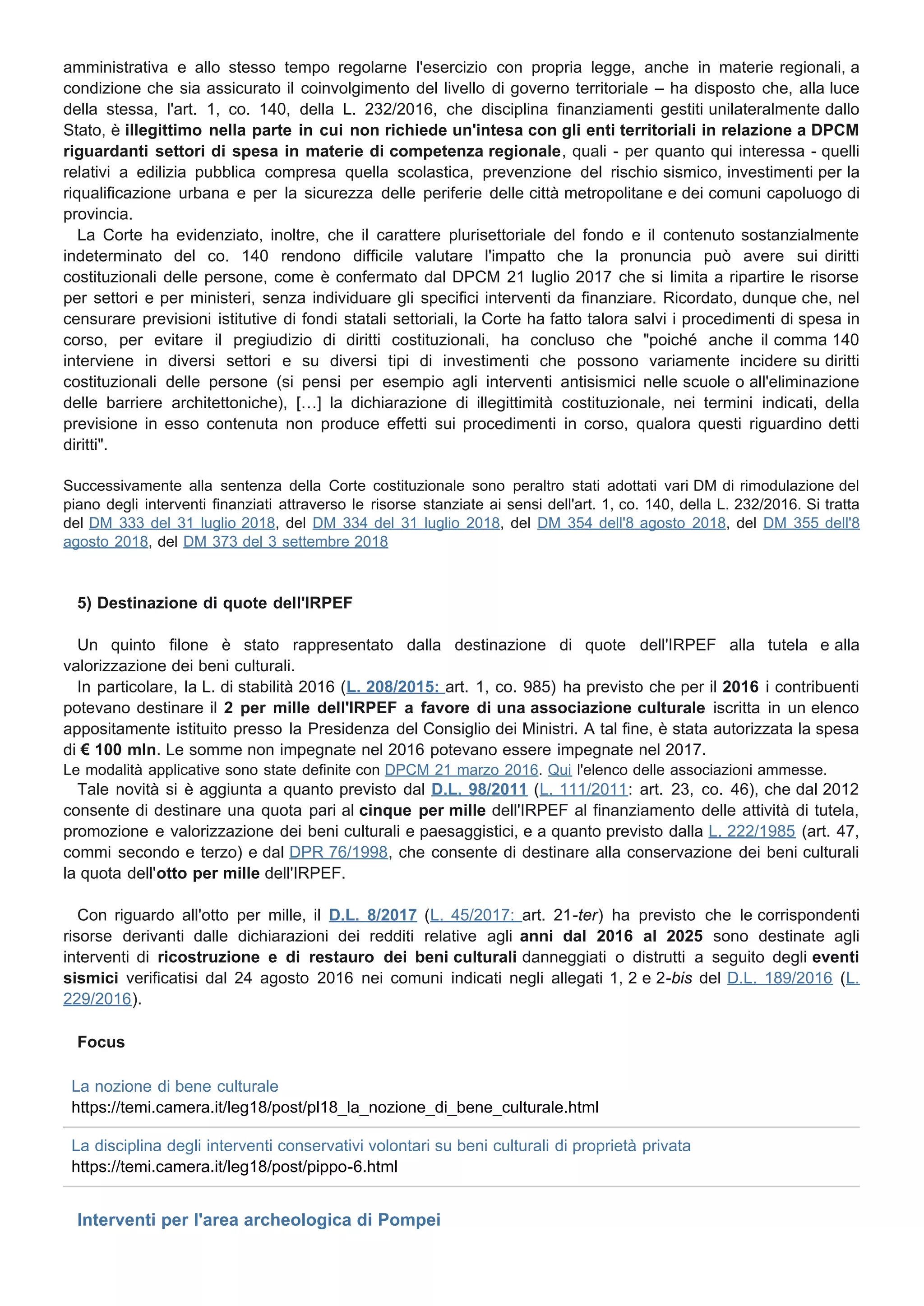 Tutela e valorizzazione del patrimonio culturale | PDF