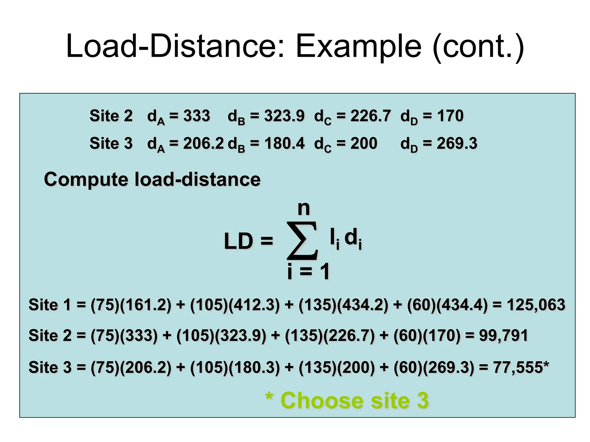 Operations management chapter: facility location | PPT