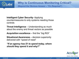 Continuous Monitoring and Real Time Risk Scoring | PDF
