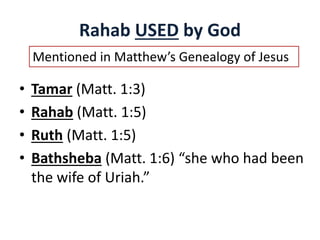 The Faith of Rahab | PPTX
