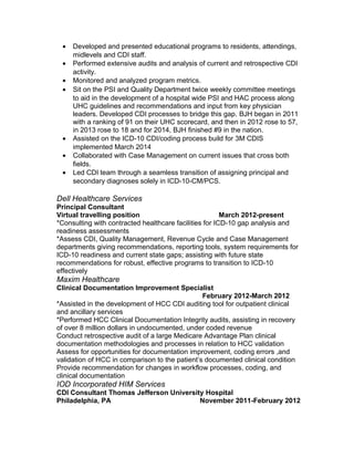 Kertz, Angie Resume | DOC | Healthcare Industry | Industries