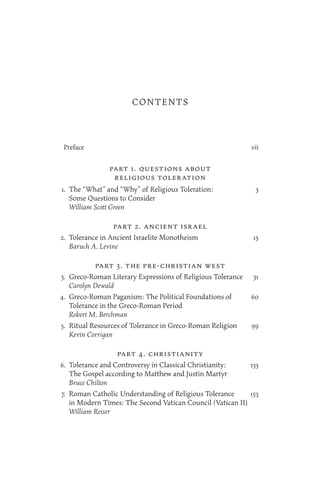Religious Tolerance In World Religions Neusner Jacobeditor | PDF