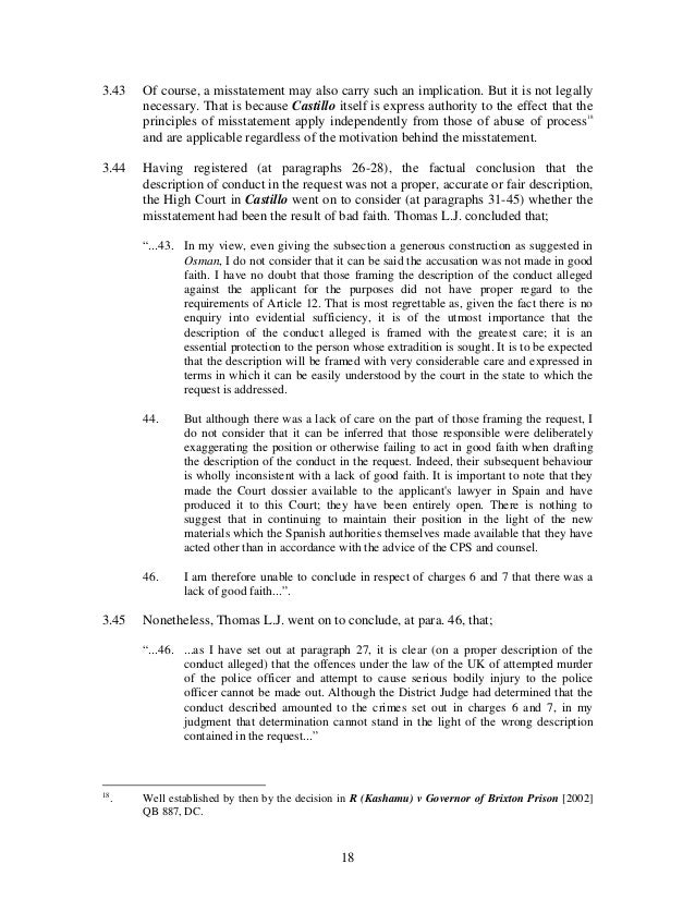 Skeleton argument for the Appellant Julian Assange 110630