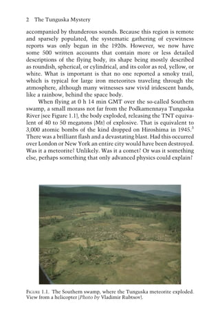 The Tunguska Mystery Rubtsov Vladimirashpole Edwardeditor | PDF