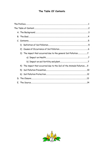 Soil Contamination | PDF