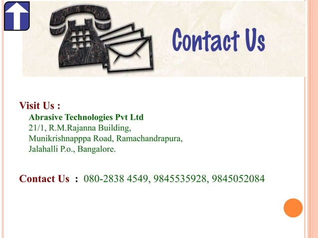 Abrasive Technologies | PPT