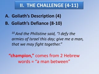 The Faith of David | PPTX