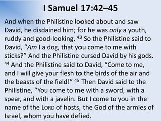 The Faith of David | PPTX