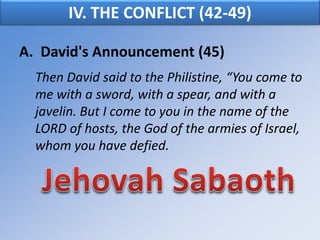 The Faith of David | PPTX