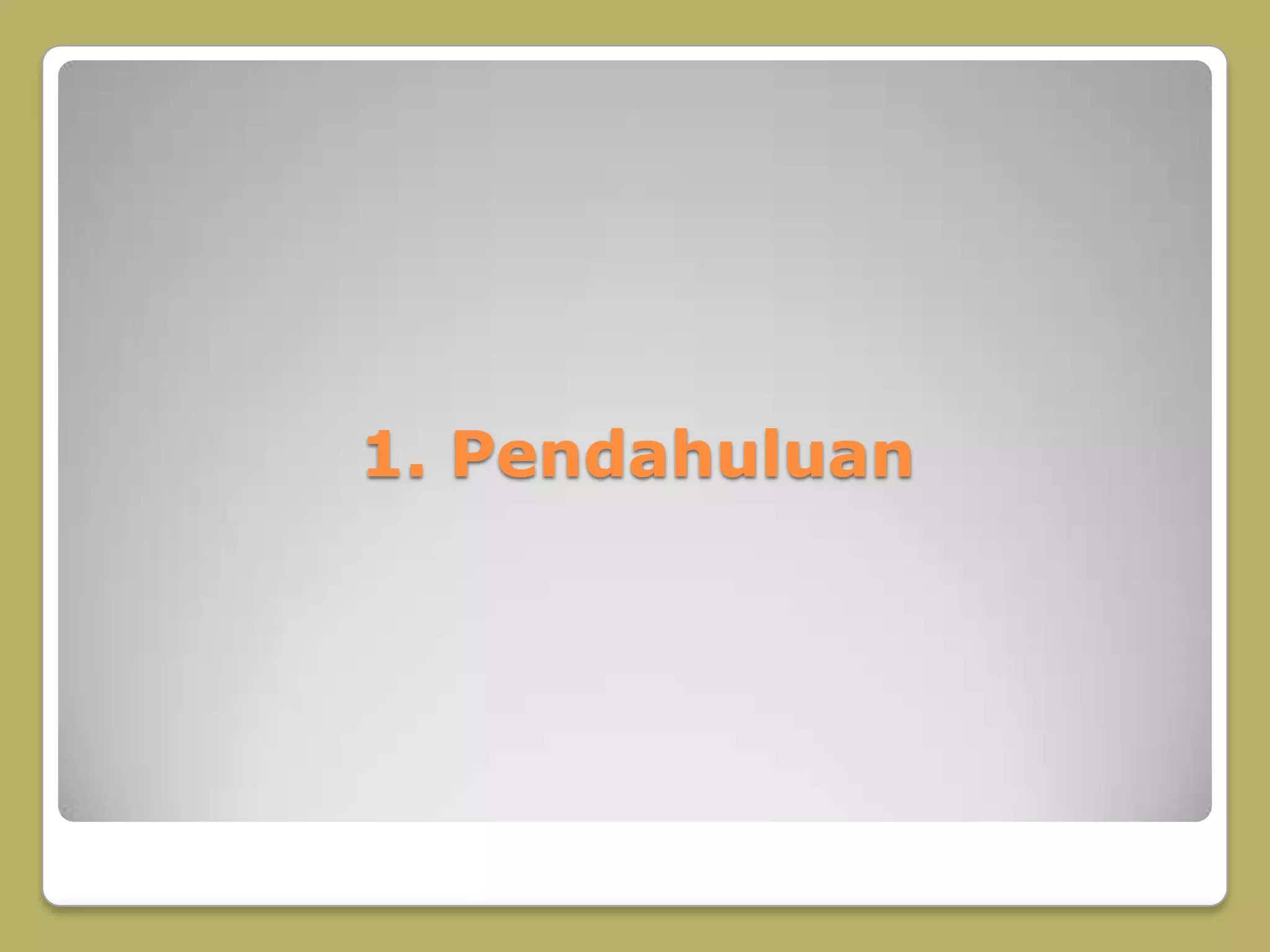 110724 laporan pendahuluan | PPTX