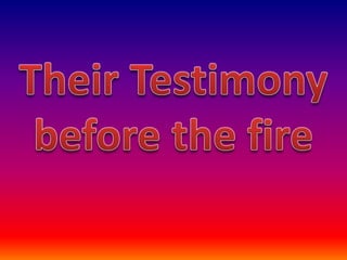The Faith of Shadrach, Meshach & Abednego | PPTX