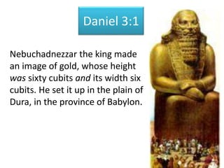 The Faith of Shadrach, Meshach & Abednego | PPTX