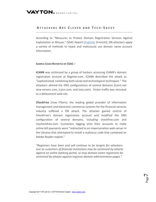 domain names management whitepaper | PDF