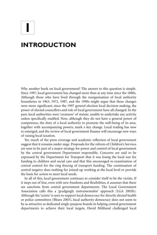 Modern Local Government Professor Janice Morphet | PDF