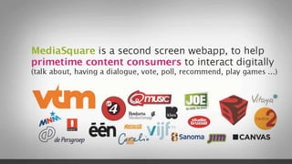 BDMA workshop presentation - Using the Second Screen - MediaSquare ...