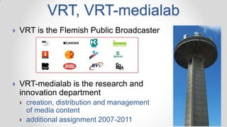 BDMA workshop presentation - Using the Second Screen - MediaSquare ...