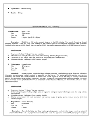 Ankit Bhawsar 1 year Exp | PDF