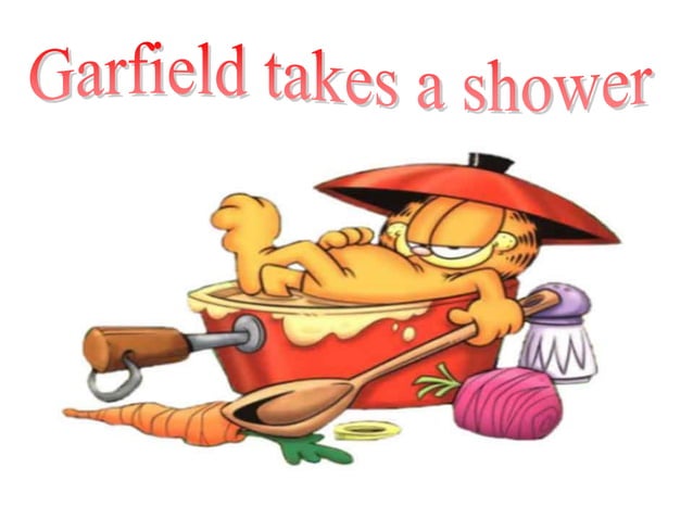 garfield's daily routine | PPT