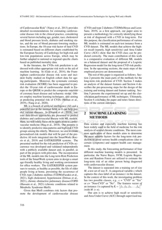 Cardiovascular Disease Risk Prediction with Supervised Machine Learning ...