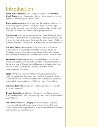 Space And Astronomy An Illustrated Guide To Science Science Visual ...
