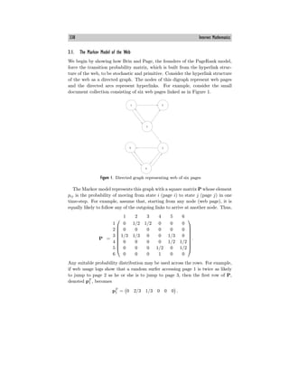 Deeper Inside PageRank (NOTES) | PDF