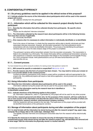 National Ethics Application Form | PDF
