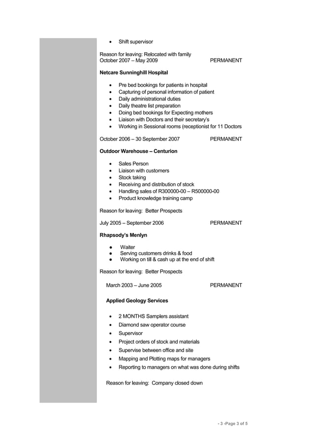 CV Henry Jacobs | PDF