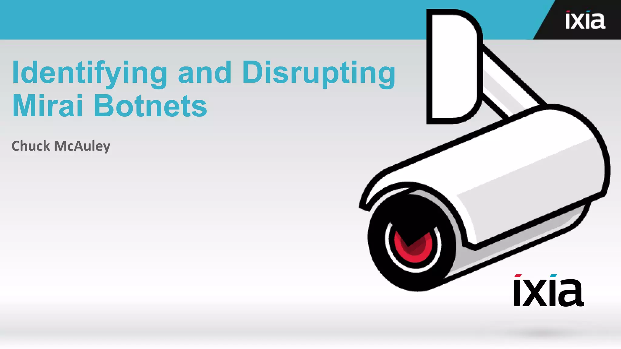 BlueHat v17 || Disrupting the Mirai Botnet | PDF