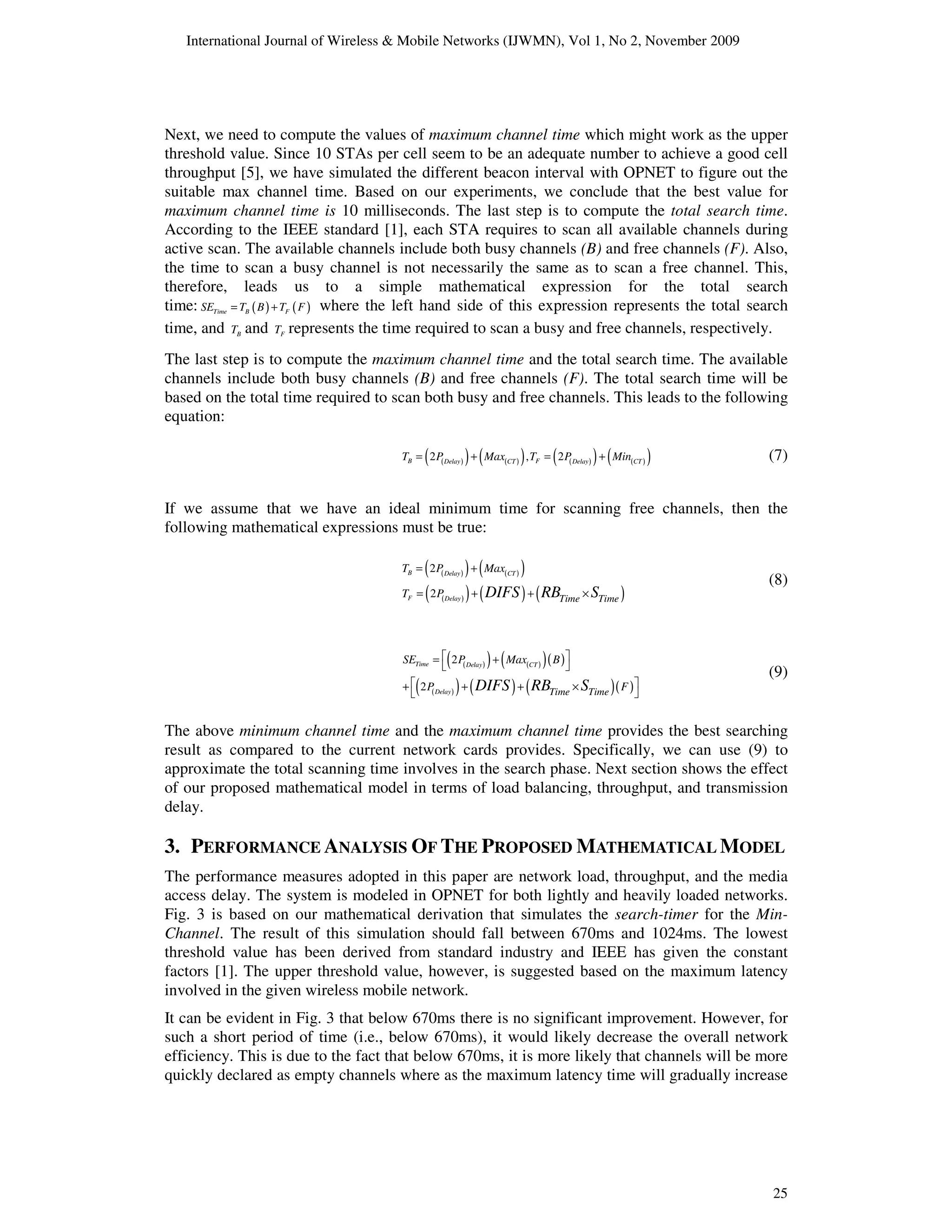 A QUANTITATIVE ANALYSIS OF HANDOVER TIME AT MAC LAYER FOR WIRELESS MOBILE NETWORKS | PDF