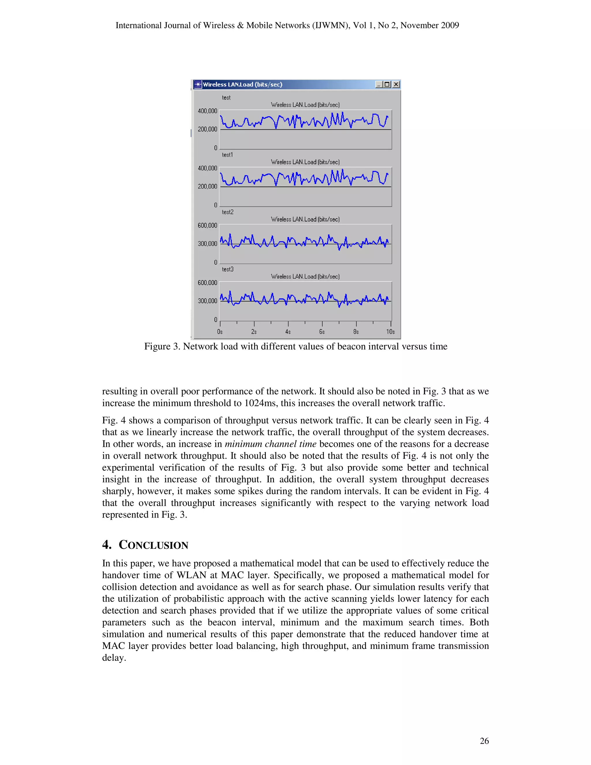 A QUANTITATIVE ANALYSIS OF HANDOVER TIME AT MAC LAYER FOR WIRELESS MOBILE NETWORKS | PDF