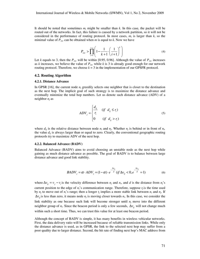 Gpsfr Gps Free Routing Protocol For Vehicular Networks With Directional Antennas Pdf