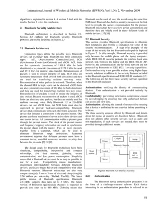 A Proposed SAFER Plus Security algorithm using Fast Walsh Hadamard transform for Bluetooth ...