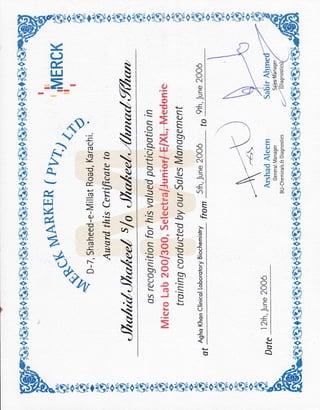 instrument training certificates | PDF