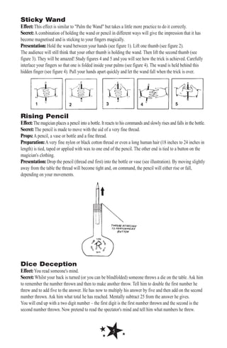 110 amazing magic tricks with everyday objects | PDF