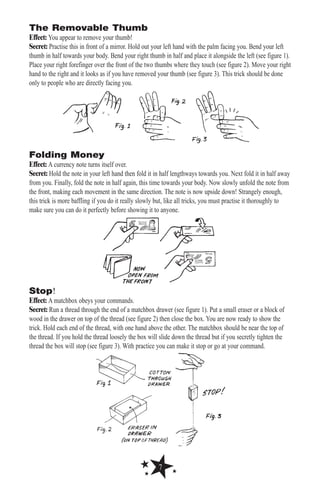 110 amazing magic tricks with everyday objects | PDF