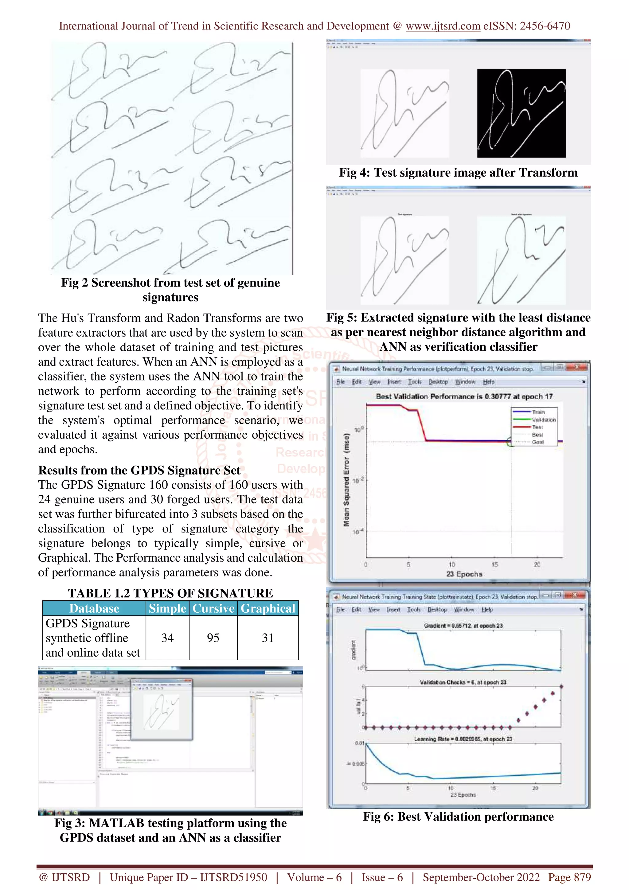 Comprehensive Review of Offline Signature Verification Mechanisms | PDF