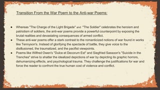 110 History of English Literature 1900-2000. Poetic Battleground ...
