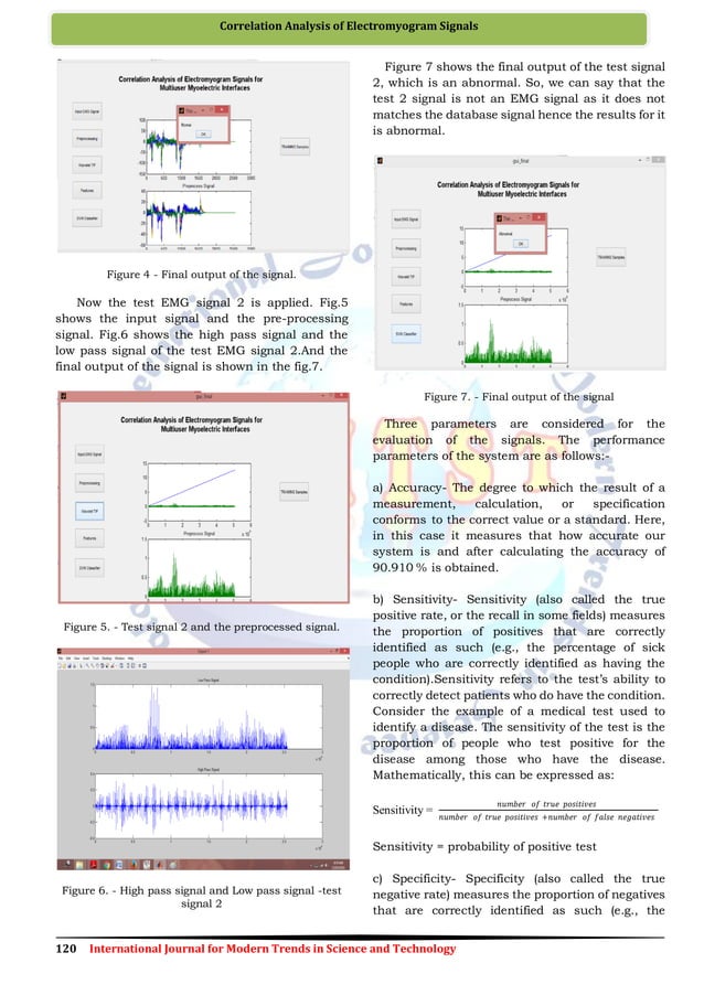 Correlation Analysis of Electromyogram Signals | PDF