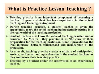 BED 110: Teaching Competency :III: Practice lessons and Introduction to ...