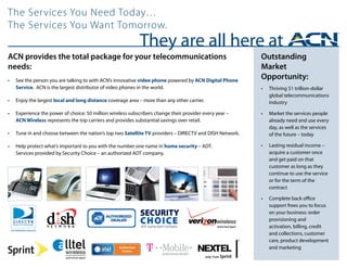 ACN Inc. Opportunity | PPT