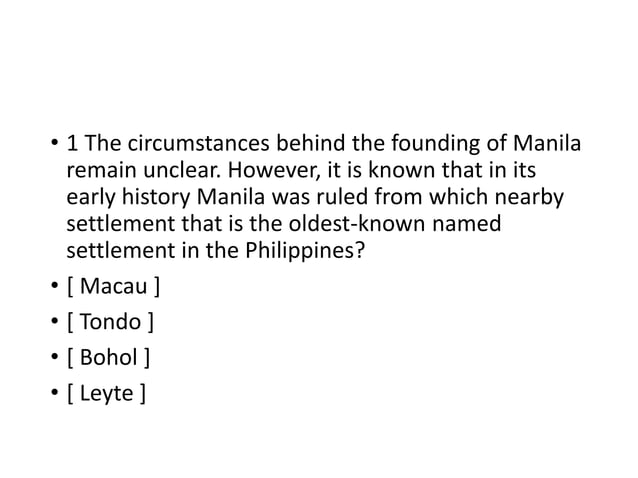 110 Philippines. quiz bee Power PoInt Presentation | PPTX