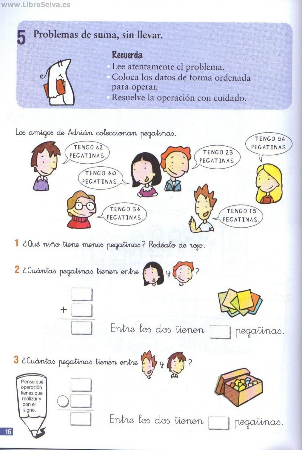 110 Problemas De Matematicas Pdf Primer Grado