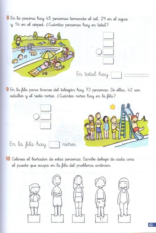 110 problemas de matematicas pdf primer grado